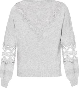 Faina Pullover Frauen grau