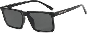 Generic Lunettes De Soleil Carr&eacute;es For Hommes, For Lext&eacute;rieur, La Conduite, Le Sport, Les Vacances(Black)