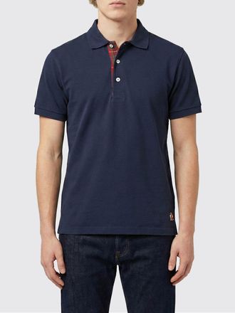 Baracuta Polo Homme couleur Bleu