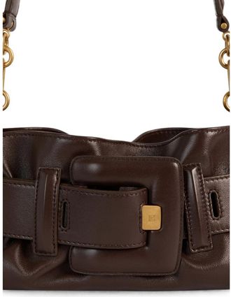 Balmain Anthem Shoulder Bag - Brown