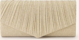 Vera Mont Clutch Mit Glitzergarn gold