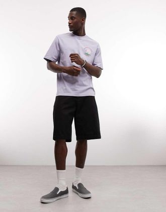 Stan Ray Short chino d&eacute;contract&eacute; - Noir