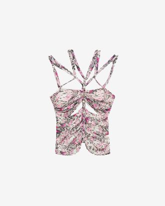 Isabel Marant Top Revon - Femme - Rose - Taille 34 - Isabel Marant