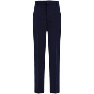 Ferragamo Elegante Hose - - Trousers - Herren - Blau - M