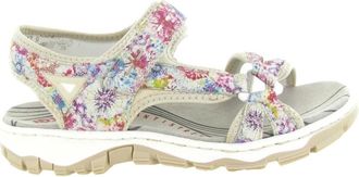 Rieker Femme, Chaussures, Multicolore, Taille: 38 EU 68879 Sandales Plates