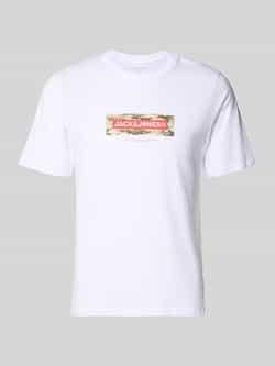 Jack & Jones T-Shirt mit Logo und Rundhalsausschnitt