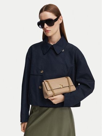 Tory Burch Tory Burch Handtasche Charlie Quilted Small Shoulder Bag 185829 Beige