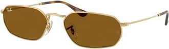 Ray-Ban Homme, Accessoires, Jaune, Taille: 54 MM Irregular Lunettes de soleil