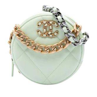 Chanel Sac bandouli&egrave;re matelass&eacute; doccasion - Femme - Pre-owned - Vert - Taille: ONE Size