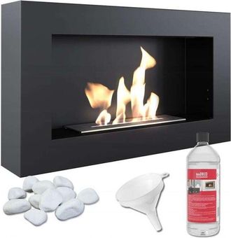 Kratki Wandkamin Bioethanol GOLF FLAT T&Uuml;V GESCHENKE