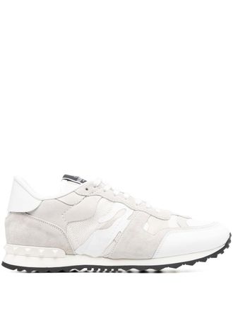 Valentino Garavani Valentino Garavani Rockrunner Camouflage Sneakers - Wei&szlig;