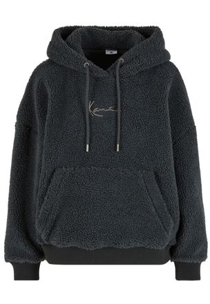 Karl Kani Metal Signature Teddy Os Hoodie Anthracite, XXS