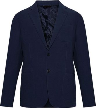 Giorgio Armani Homme, Vestes, Bleu, Taille: L Wool Jacket