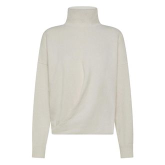 Seventy Femme, Pulls, Beige, Taille: 36 FR Pull Lupetto Élégant