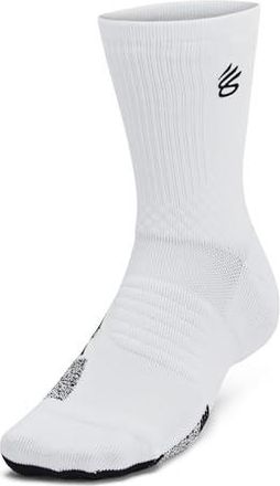 Under Armour CURRY PLAYMAKER 1P MID, 0102 - WHITE, L/XL