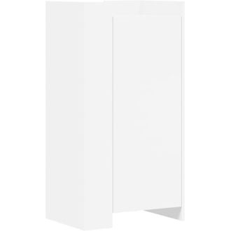 vidaXL Schuhschrank Wei&szlig; 52x37,5x100 cm Holzwerkstoff - Vidaxl