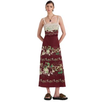 La DoubleJ Slip-Around Kleid - - Dresses - Damen - Mehrfarbig - S