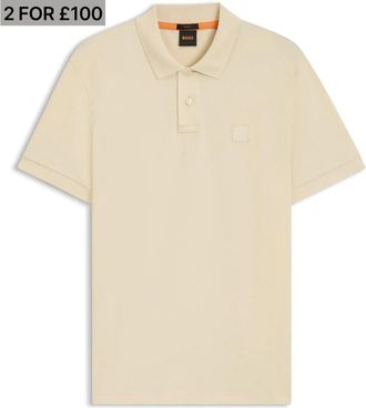 HUGO BOSS Passenger Poloshirt f&uuml;r Herren (Hellgelb)