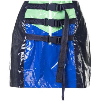Puma x Rihanna Fenty Damen Blaue Minirock
