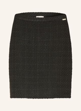 Calvin Klein Tweed-Rock schwarz