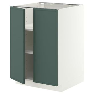 IKEA METOD Unterschrank m B&ouml;den/2T&uuml;ren