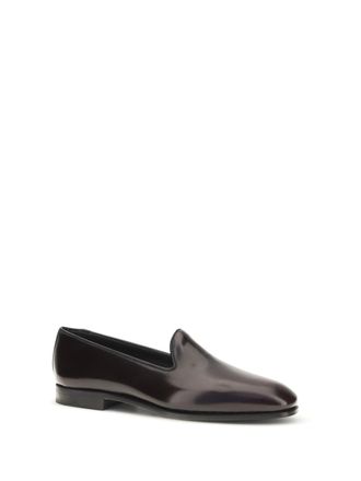 Churchs Womens Reign Loafers Burgundy Calf Leather Bos Taurus
