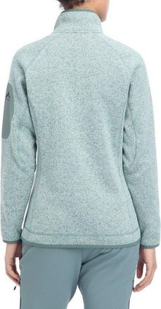 McKinley Strickfleecejacke Damen Strickfleece Unterjacke Skeena wms 963 MELANGE/GREEN