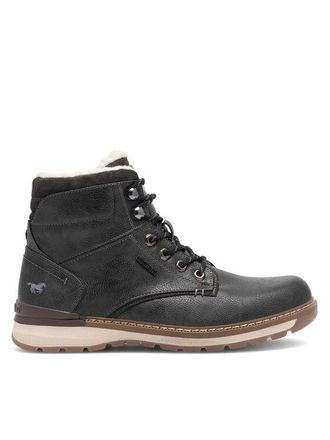 Mustang Jeans Mustang Schnürschuhe 4141-604 Grau