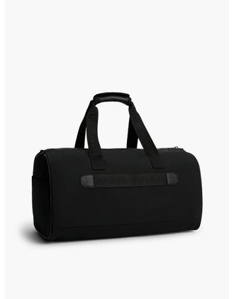 Tommy Hilfiger Sac polochon textur&eacute; avec logo - Noir