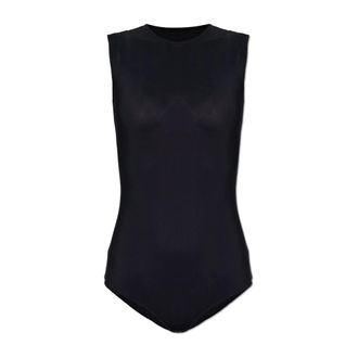 Maison Margiela &Auml;rmelloser Body - - Tops - Damen - Schwarzk - S