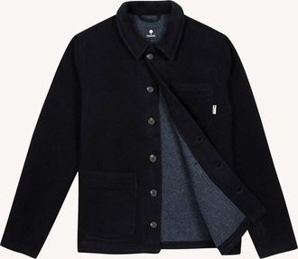 Faguo Veste en laine bleu marine - LORGE