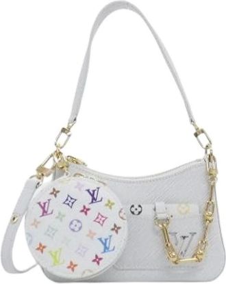 Louis Vuitton Pre-owned Pouch Shoulder Bag - Femme - Pre-owned - Blanc - Taille: ONE Size
