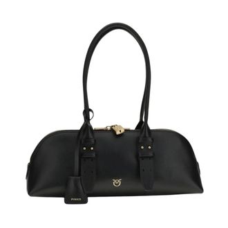 Pinko Pinko, Femme, Sacs, Noir, Taille: ONE Size Bowling Horizontal Big