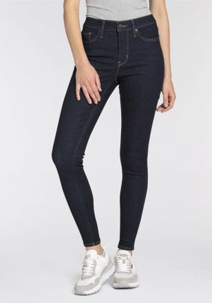 Levi's Skinny-fit-Jeans LEVIS 310 Shaping Super Skinny, Damen, Gr. 29, L&auml;nge 32, blau (dont let it go), Denim/Jeans, Obermaterial: 85% Baumwolle, 13% Polyest