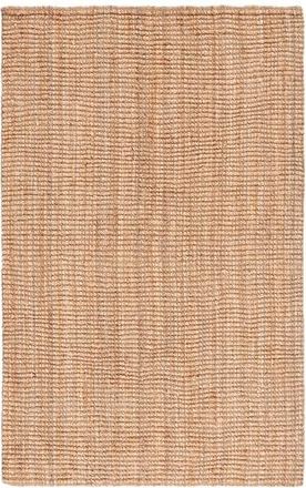 Safavieh Naturfaser Teppich f&uuml;r Wohnzimmer, Esszimmer, Schlafzimmer - Natural Fiber Collection, Kurzer Flor, Natur, 183 X 274 cm