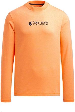 Camp David Rundhalsshirt aus Baumwolle