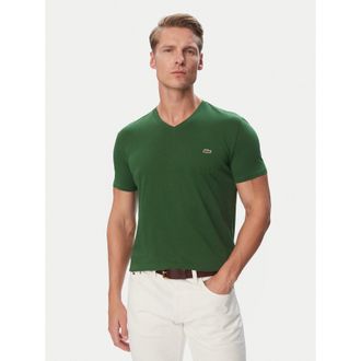 Lacoste T-Shirt TH6710 Gr&uuml;n Regular Fit