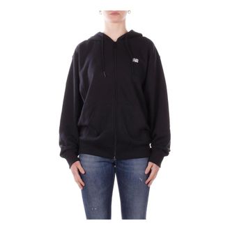 New Balance Damen, Sweatshirts & Hoodies, Schwarzk, LGr&ouml;&szlig;e