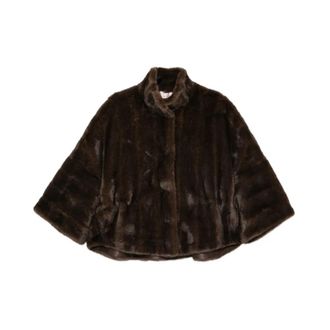 VALENTINI 1972 Kunstfelljacke - - Jackets - Damen - Braun - S