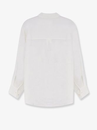 Closed Womens Linen Shirt White