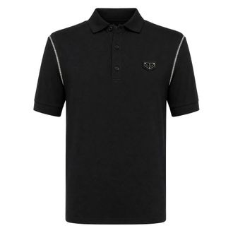Philipp Plein Polohemd kurzarm - - Tops - Herren - Schwarzk - L