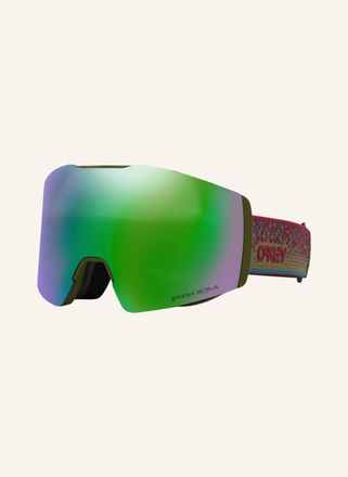 Oakley Skibrille Fall Line gruen