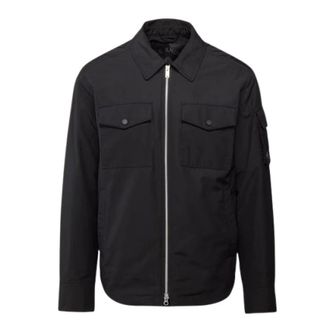 Moose Knuckles Homme, Vestes, Noir, Taille: XL Veste utilitaire hydrofuge noire