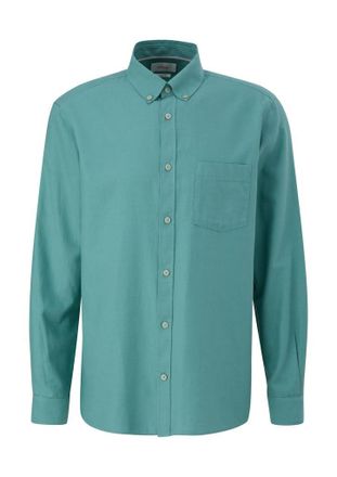 s.Oliver Hemd mit Button-Down Kragen, Regular Fit