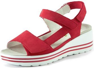 Waldl&auml;ufer Plateau-Sandale Michelle Waldl&auml;ufer rot