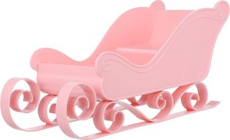 Valiclud Weihnachtsschlitten-Ornament Mini-Schlitten f&uuml;r Tischdeko Schlitten-weihnachtsdeko Schreibtischdeko mit Zarter Schlittenverzierung Exquisites Schlitte