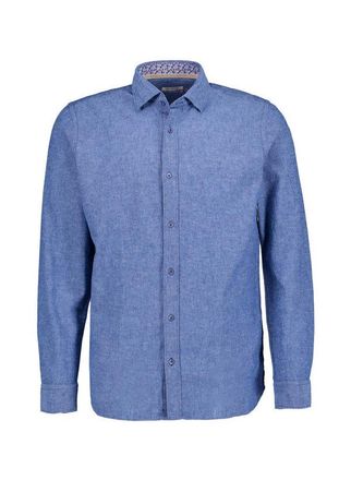 Fil Noir Herren Hemd blau