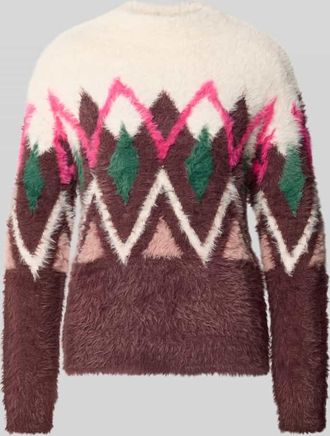 Christian Berg Regular Fit Pullover in Strick-Optik