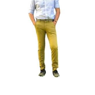 Mason's Slim Fit Baumwoll-Stretchhose - - Trousers - Herren - Gr&uuml;n - XS