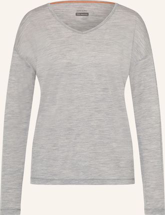 Icebreaker Funktionsshirt Merino 150 Lodge Aus Merinowolle grau